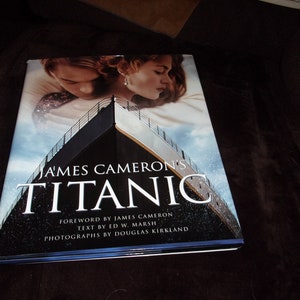 Titanic Coffee Table Book James Cameron's Titanic by Ed Marsh, Douglas ...