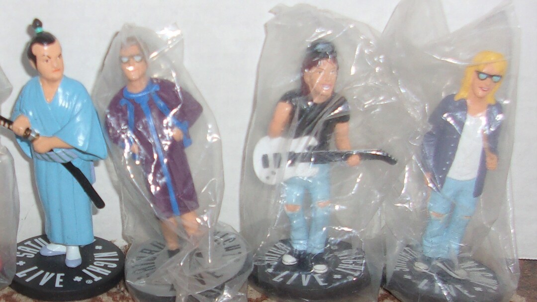 1991 - 4" Figures - Saturday Night Live Wayne's World; Church Lady and ...