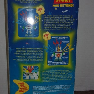 Toy Story XR Robot Talking Model Kit in Box Buzz Lightyear of Star ...