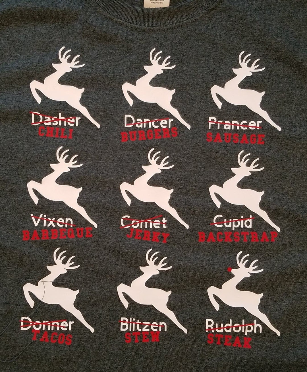 Funny Hunting Santa's Reindeer Shirt - Great Gift for the Hunter in ...