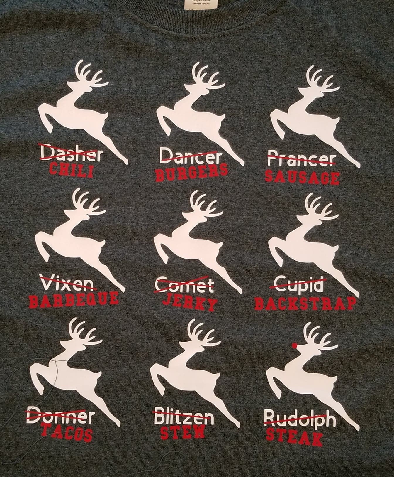 Funny Hunting Santa's Reindeer Shirt Great Gift for the - Etsy