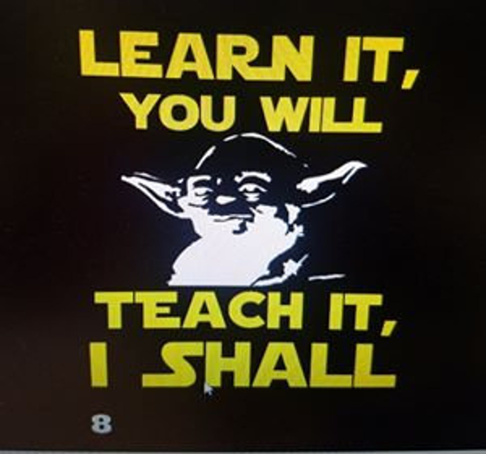 Disney Star Wars Inspired Teacher & Student T Shirts - Leai Yoda Jedi ...
