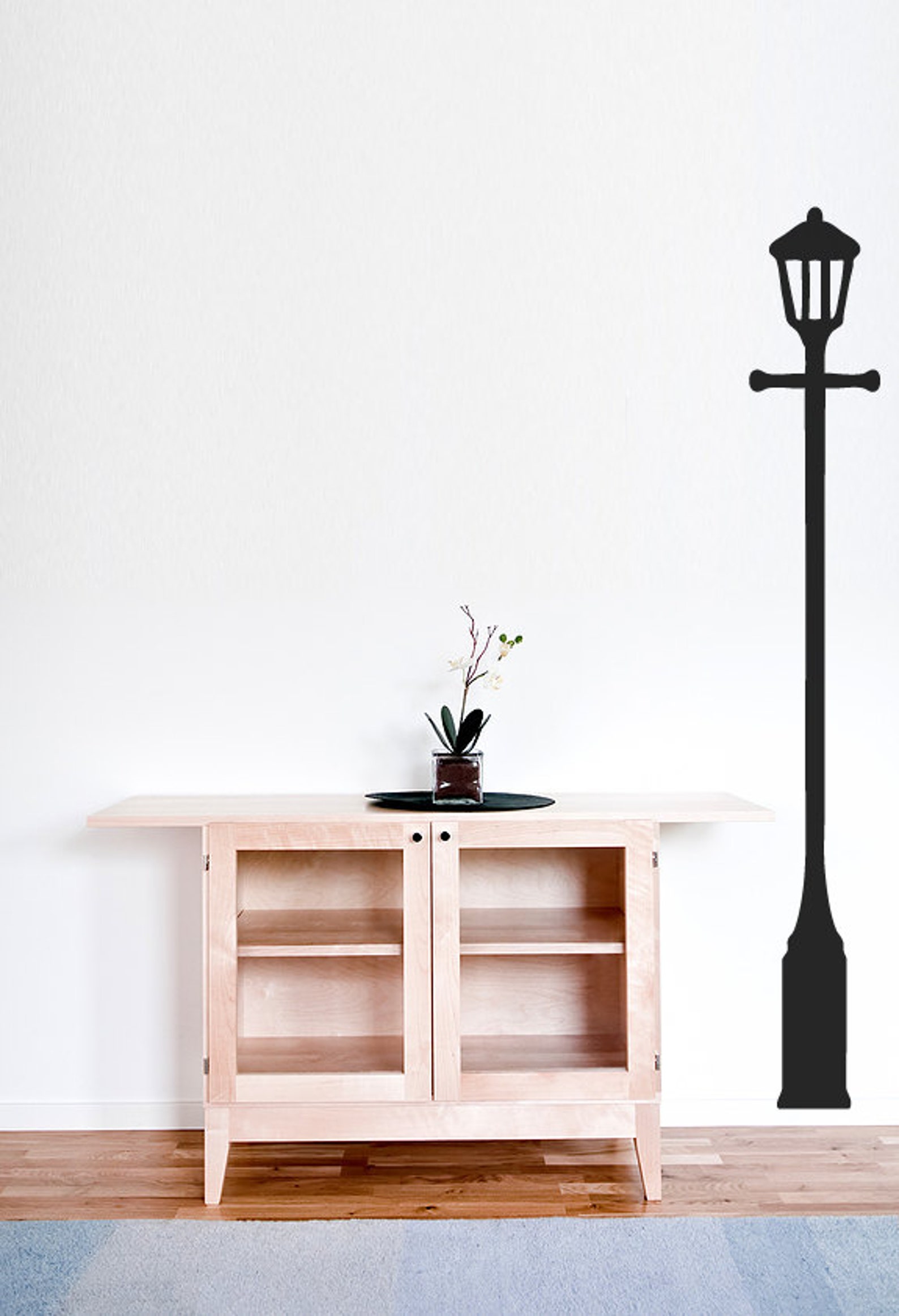 Lamp Post Decal British Wall Sticker Office Home Study Hall | Etsy