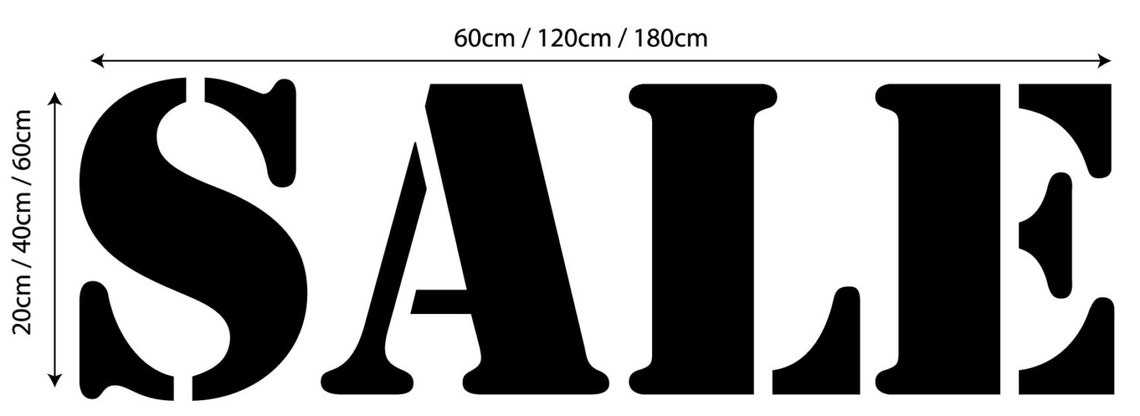 Sale Shop Window Wall Decal Sticker Shop Window Sales Store - Etsy