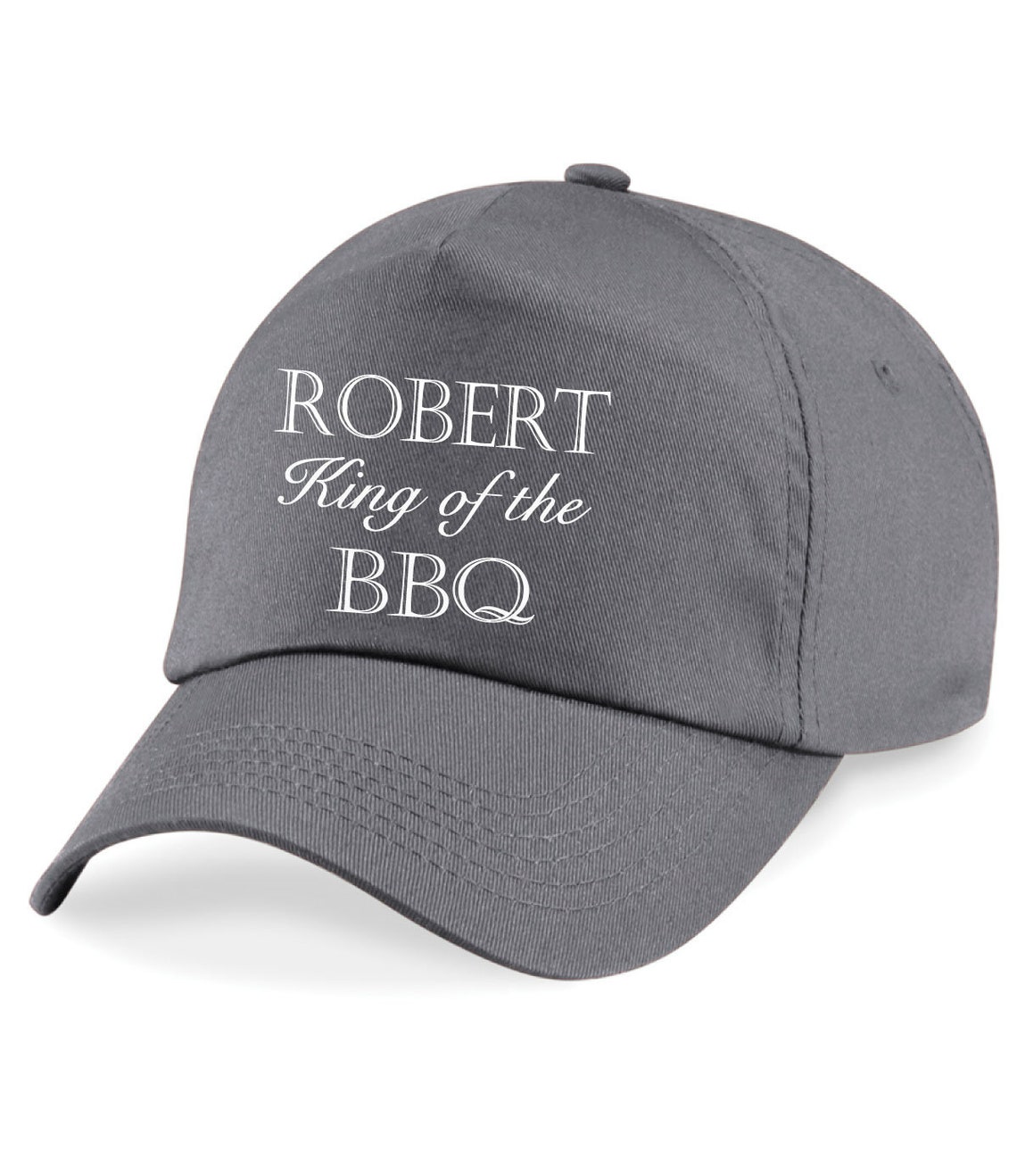 Personalised King of the BBQ Cap Fathers Day Dad Present | Etsy