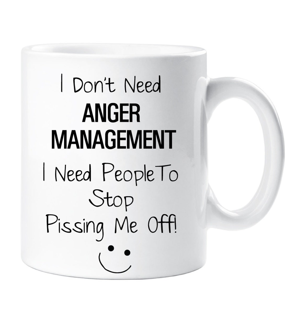 Anger Management Mug Funny Ceramic Novelty Present Gift Cup - Etsy