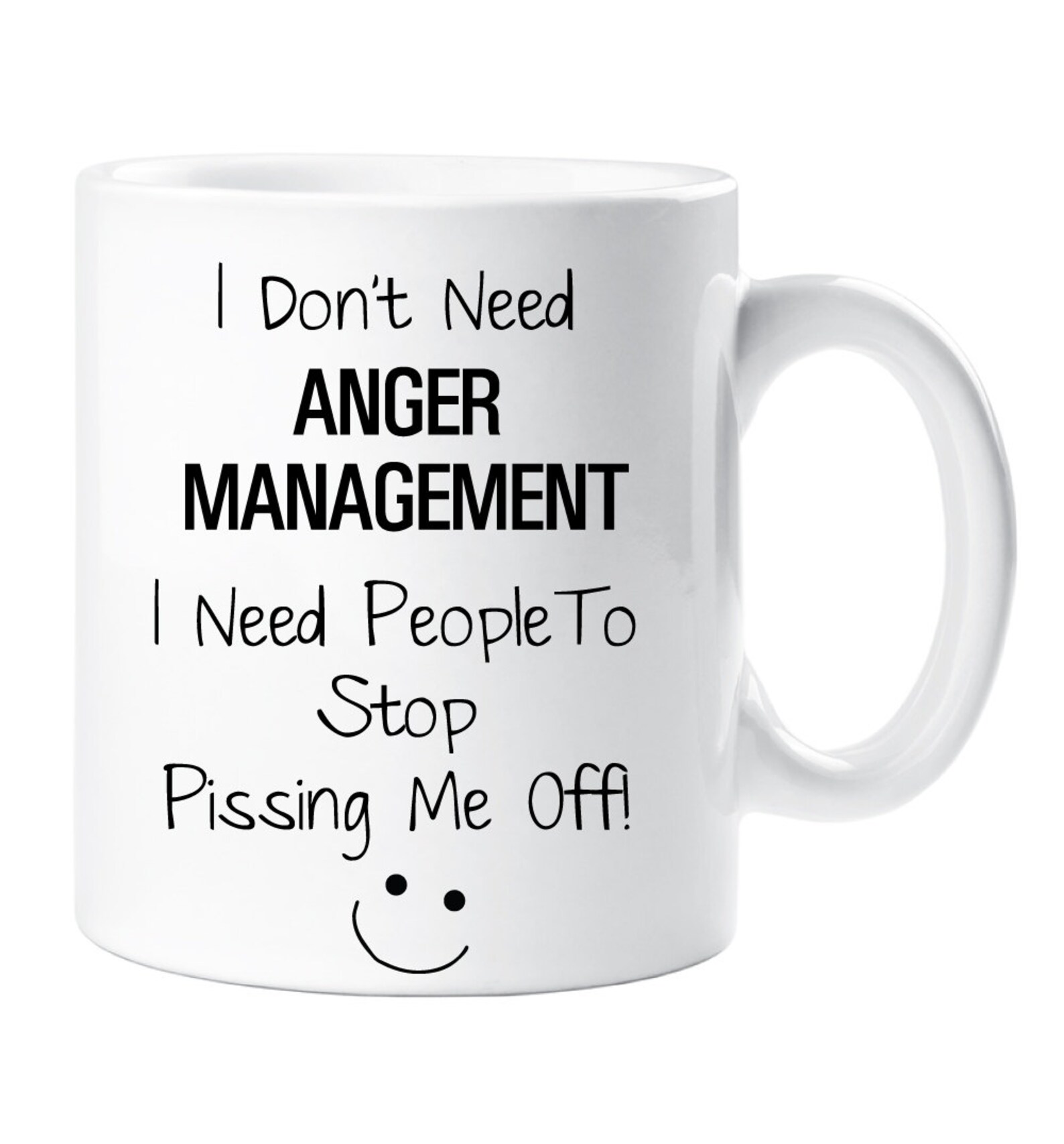 Anger Management Mug Funny Ceramic Novelty Present Gift Cup Present - Etsy
