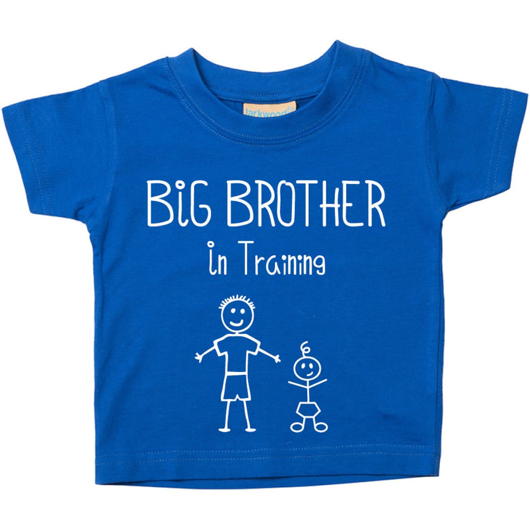 Big Brother in Training T-shirt Kids Sibling Gift - Etsy