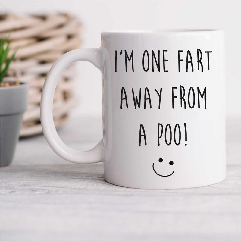 Poo Fart Mug - Etsy