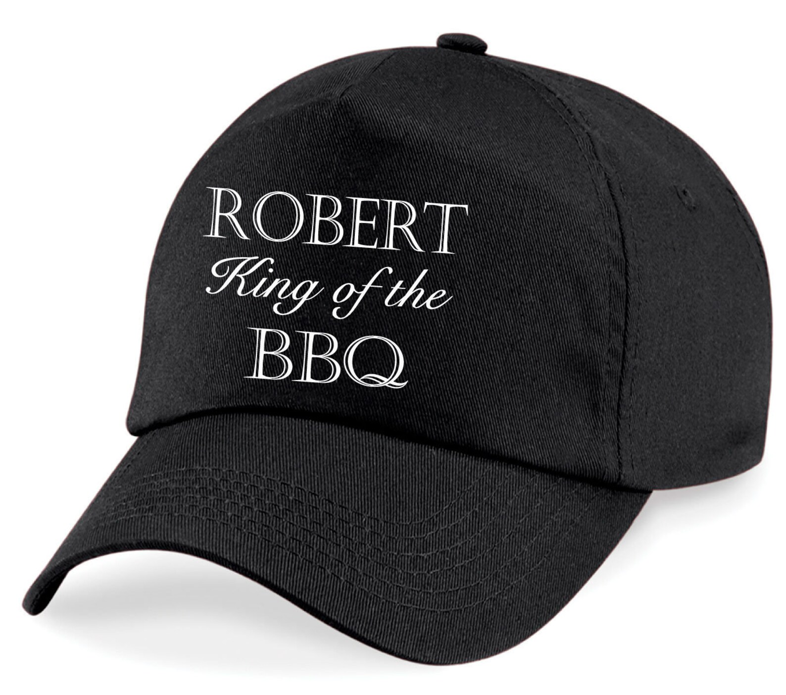 Personalised King of the BBQ Cap Fathers Day Dad Present - Etsy