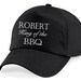 Personalised King of the BBQ Cap Fathers Day Dad Present - Etsy