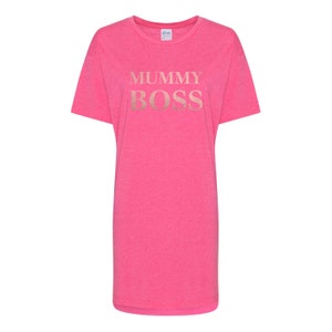 Oversized Mummy Boss Nightie Mothers Day Mum Present Birthday Christmas ...