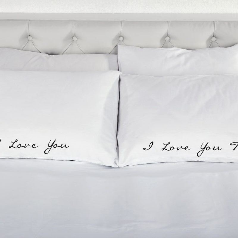 I Love You Pillow - Etsy