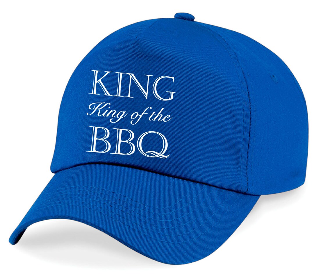 King of the BBQ Cap Fathers Day Dad Present - Etsy