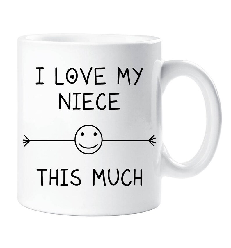 Niece Mug I Love My Niece This Much Funny Mug Cupt Gift - Etsy