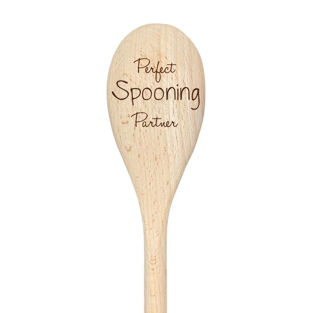 Wooden Spoon Perfect Spooning Partner Wooden Engraved Novelty Present ...