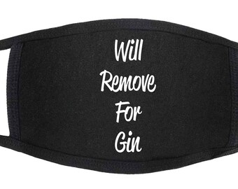 Gin Face Mask - Etsy