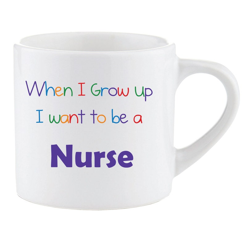 Kids Smug Mug When I Grow up I Want to Be a Nurse Gift Idea - Etsy