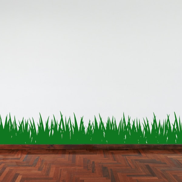 Grass Wall Decal - Etsy