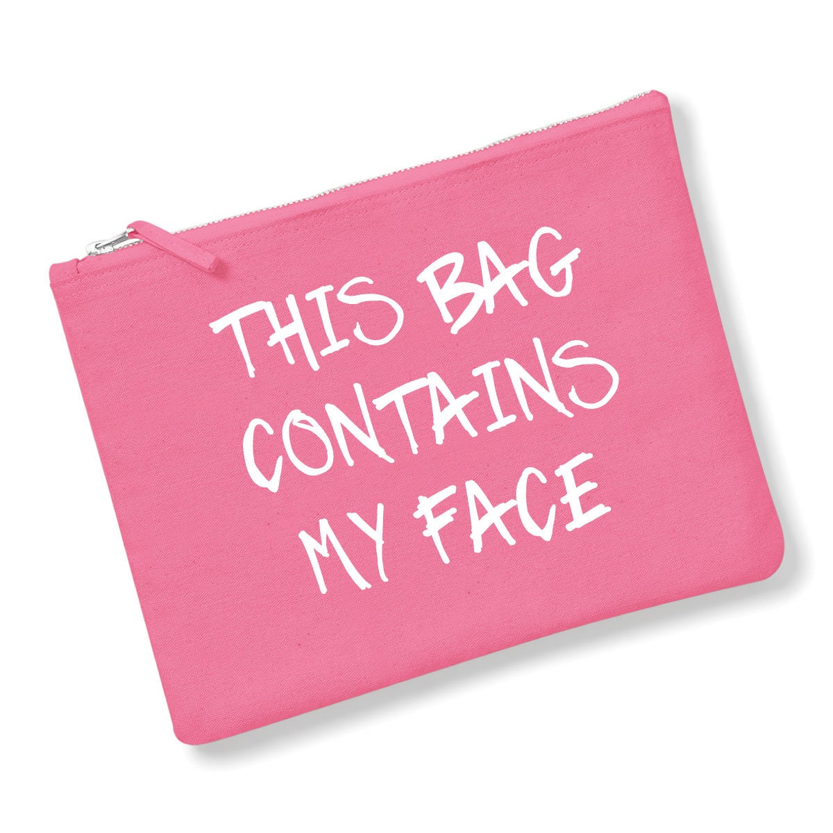 Make up Bag This Bag Contains My Face Canvas Funny Girlfriend Friend ...