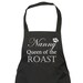 Nanny Apron Nanny Queen of the Roast Apron Black Mothers Day | Etsy