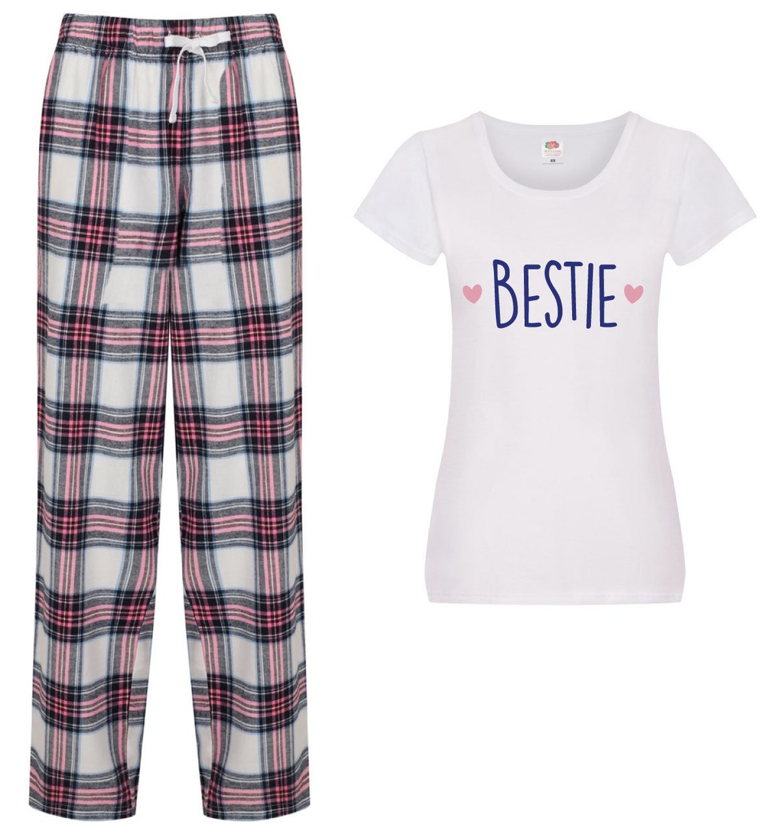Bestie Pj's Best Friend Pyjamas on Pyjamas Mothers Day | Etsy