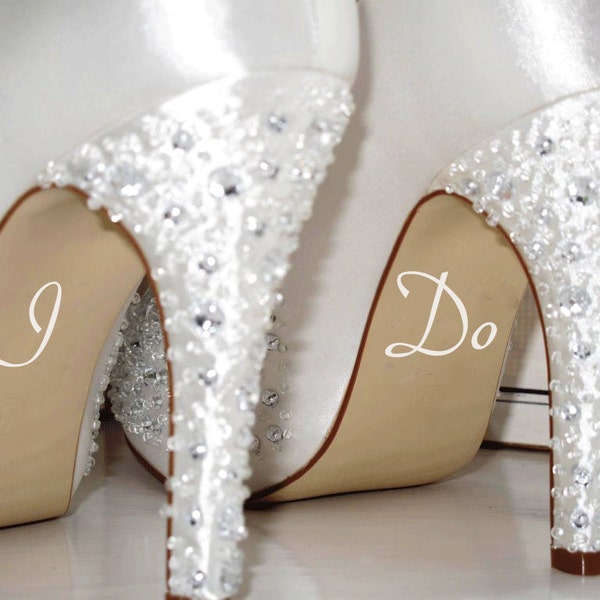 I Do Shoe Stickers - Etsy