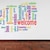 Building Block Bricks Wall Decal Colour Kids Bedroom Sticker Playroom ...