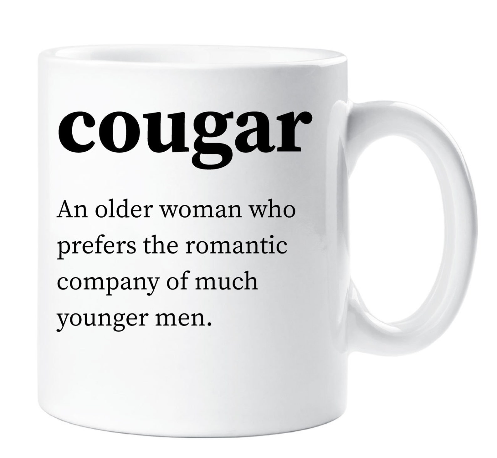 Cougar Mug Urban Dictionary Definition Funny Novelty Ceramic - Etsy