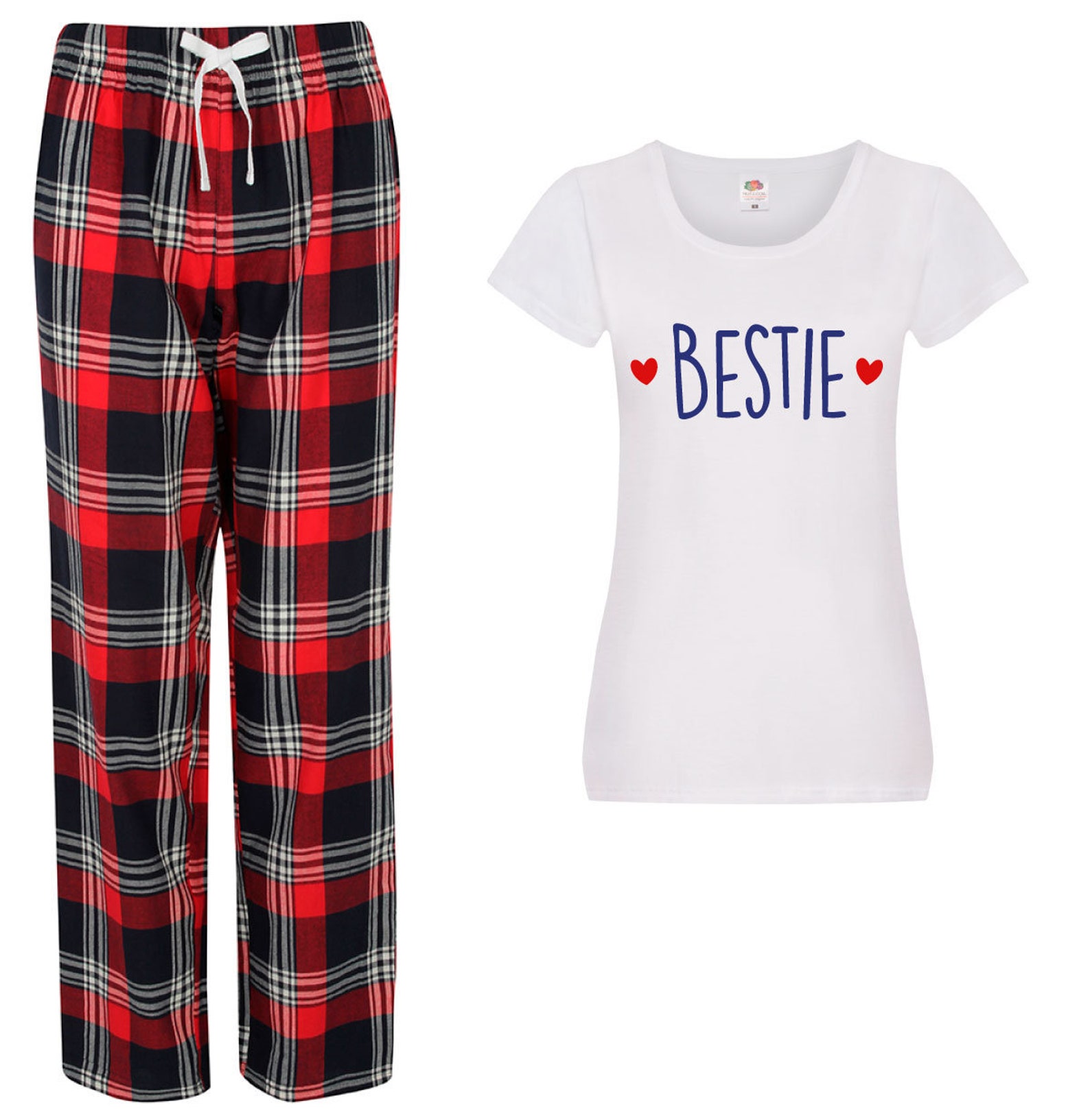 Bestie Pj's Best Friend Pyjamas on Pyjamas Mothers Day | Etsy