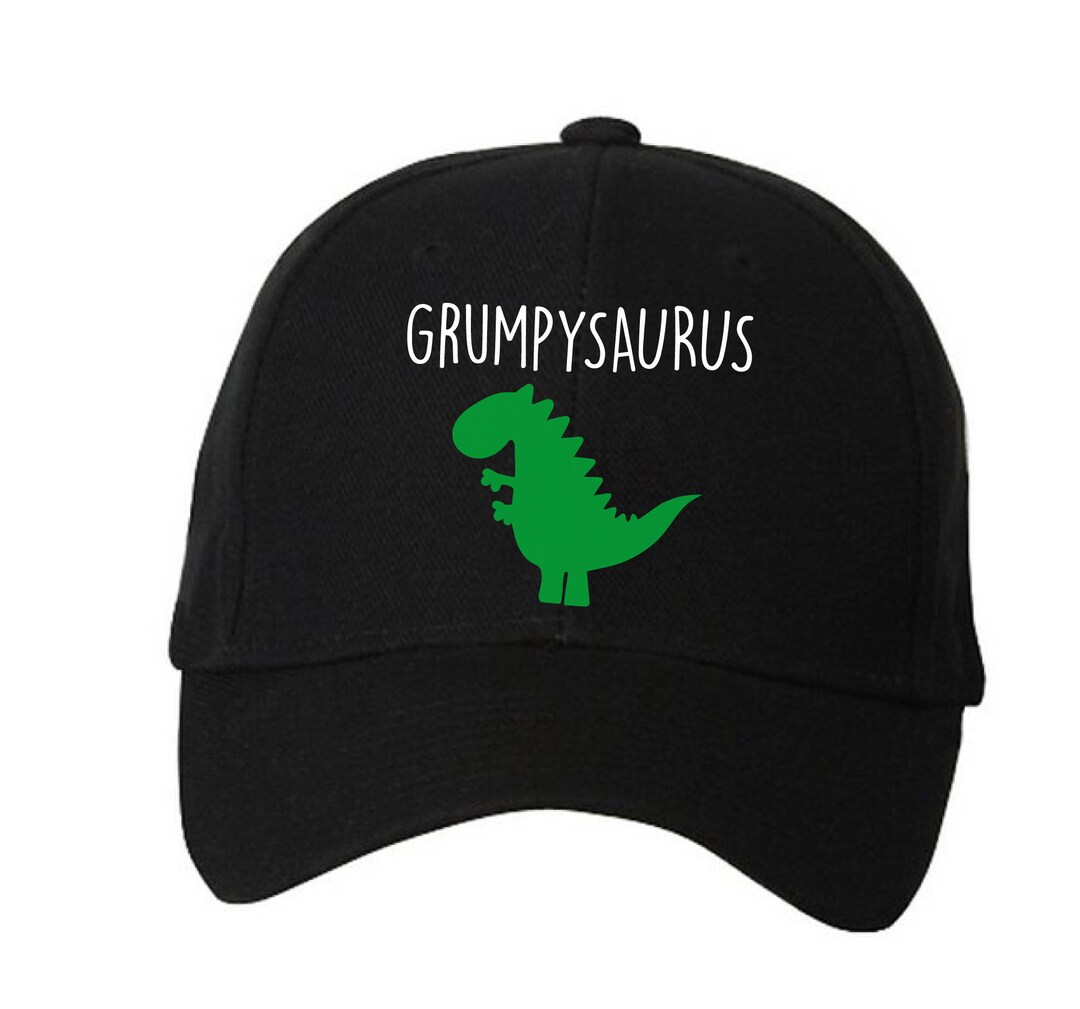 Grumpy Cap, Grumpysaurus Dinosaur Cap, Great Present. - Etsy