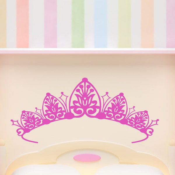 Tiara Wall Decal - Etsy