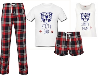 Staffy Pyjamas - Etsy