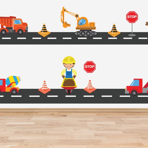 Road Wall Decal - Etsy UK