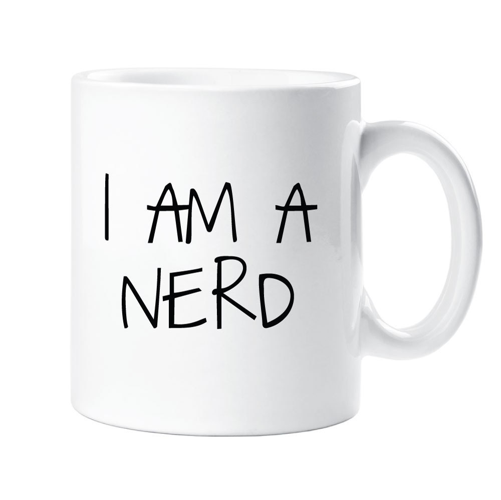 I Am a Nerd Mug Ceramic Novelty Present Gift Funny Cup - Etsy