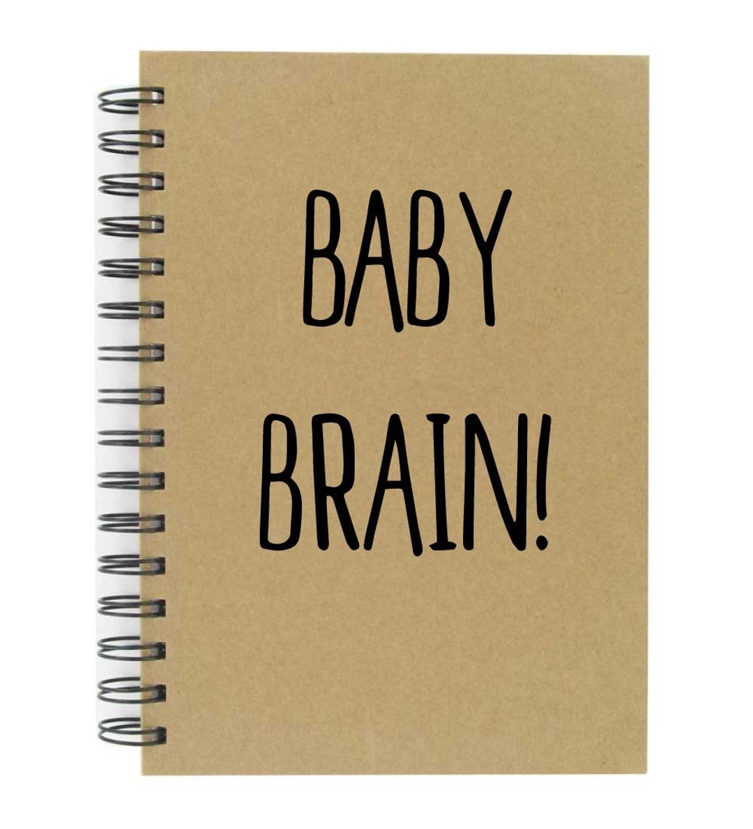 Baby Brain Note Book Baby Shower Pregnancy A5 Hard Back Great Quality ...