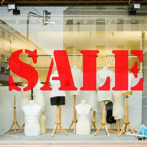 Sale Shop Window Wall Decal Sticker Shop Window Sales Store - Etsy UK