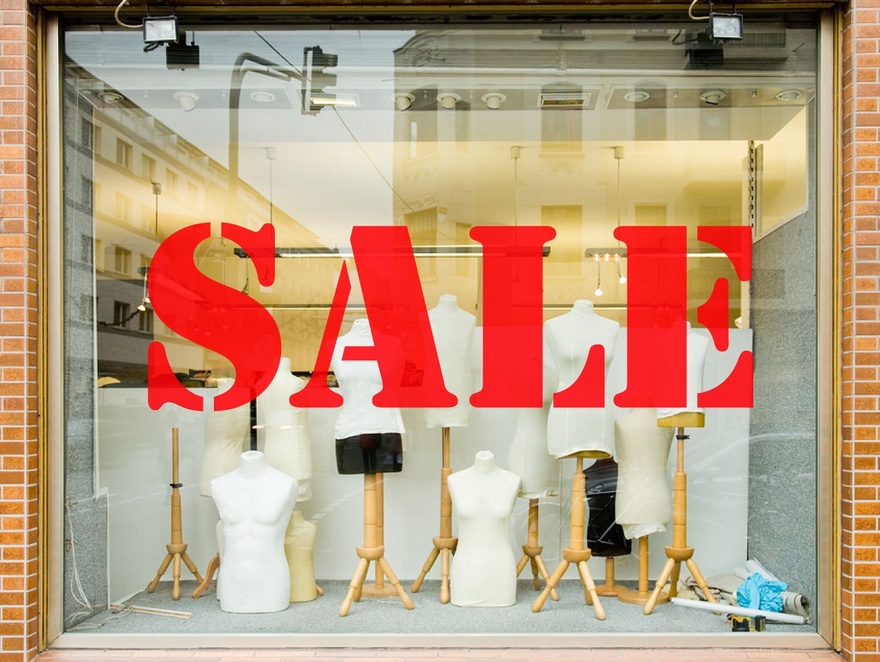 Sale Shop Window Wall Decal Sticker Shop Window Sales Store - Etsy