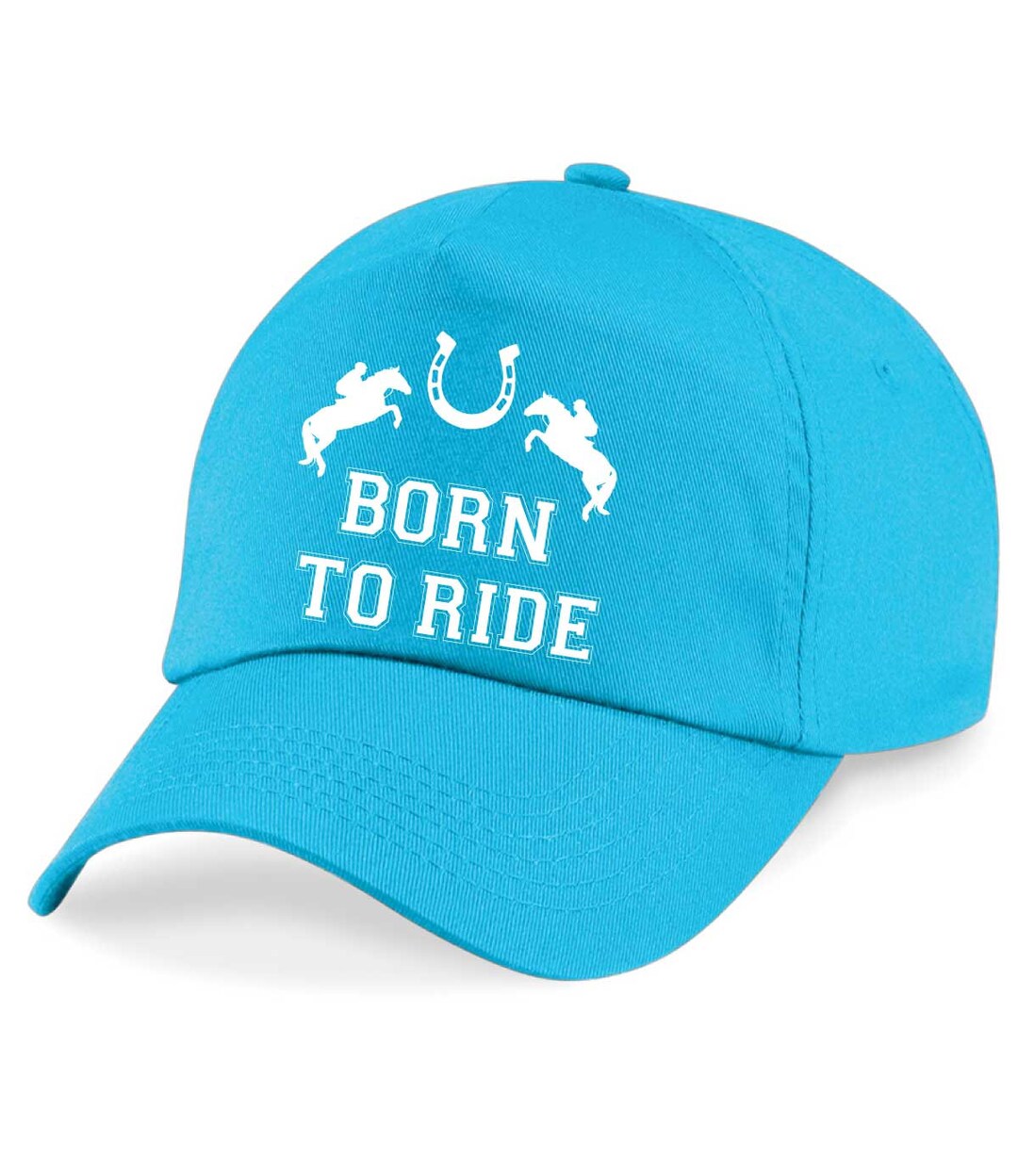 Kids Born to Ride Baseball Cap Horse Various Colours Friend - Etsy