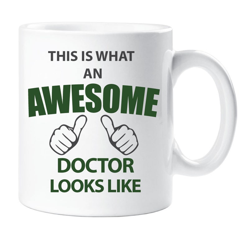 Mug Awesome Doctor This is What an Awesome Doctor Looks Like Ceramic ...
