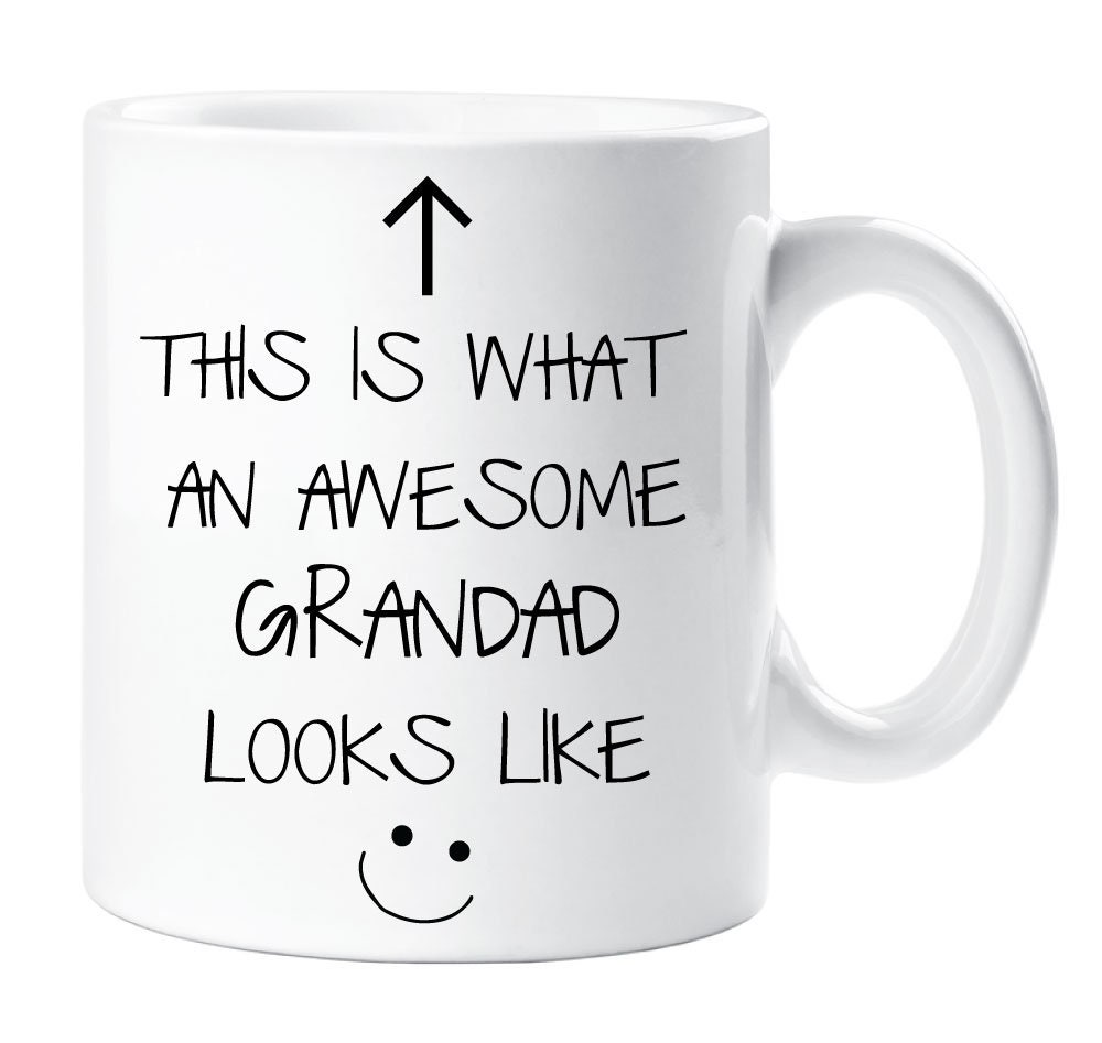 Awesome Grandad Mug V2 This is What an Awesome Grandad Looks | Etsy