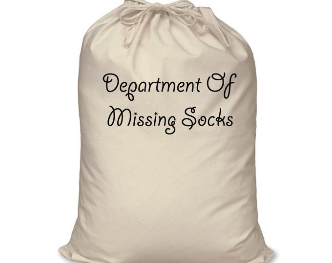 Department of Missing Socks No Sock Left Behind Vinyl Wall Decal 23 X 4 ...
