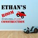 Personalised Under Construction Wall Decal Sticker Boys Bedroom Nursery Truck Gift Idea - Etsy