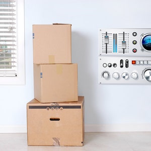 Space Wall Decal Space Ship Control Panel Wall Sticker Spaceship Outer ...