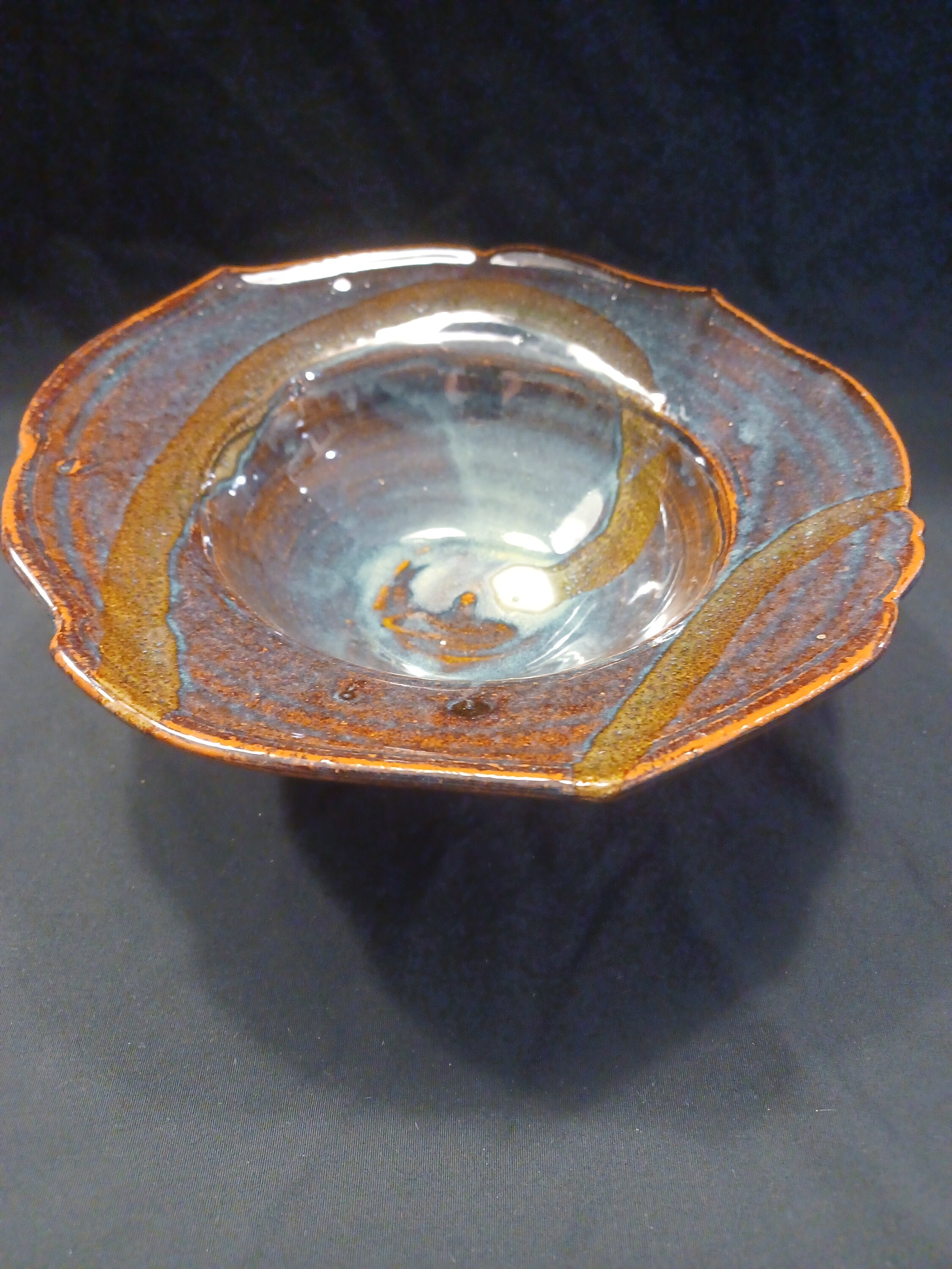 Beautiful Studio Pottery Bowl - Signed Chuck Moore? Pottery Dish ...