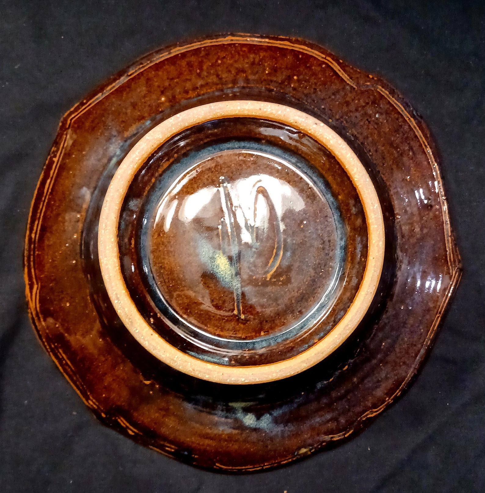 Beautiful Studio Pottery Bowl - Signed Chuck Moore? Pottery Dish ...