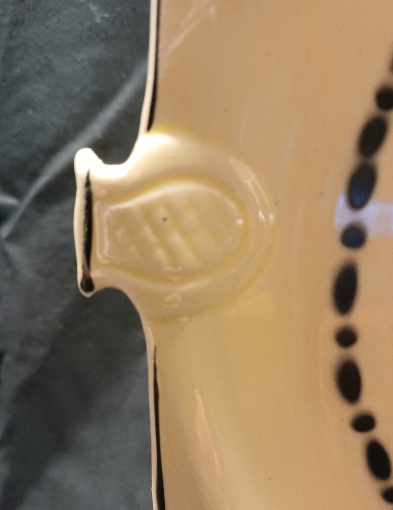 DUCE SILHOUETTE Plate Edwin Bennett Pottery Co Duce - Etsy