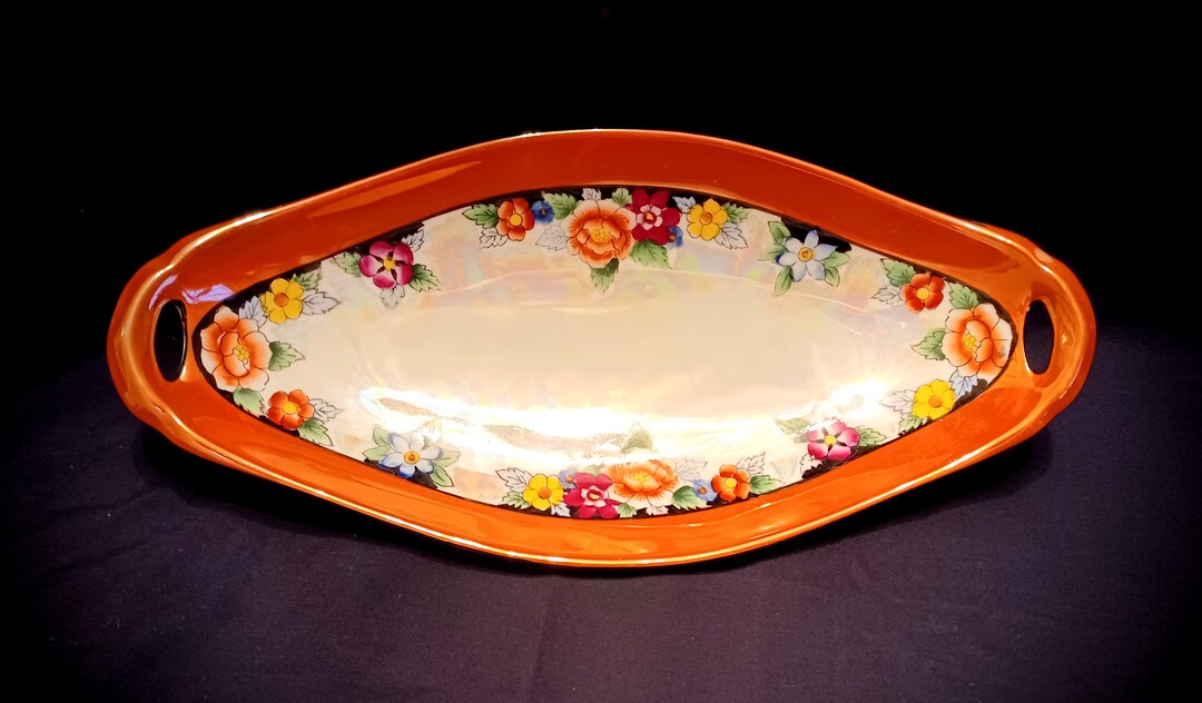 1920's Noritake Art Deco Lusterware, Noritake Lusterware Serving Dish ...