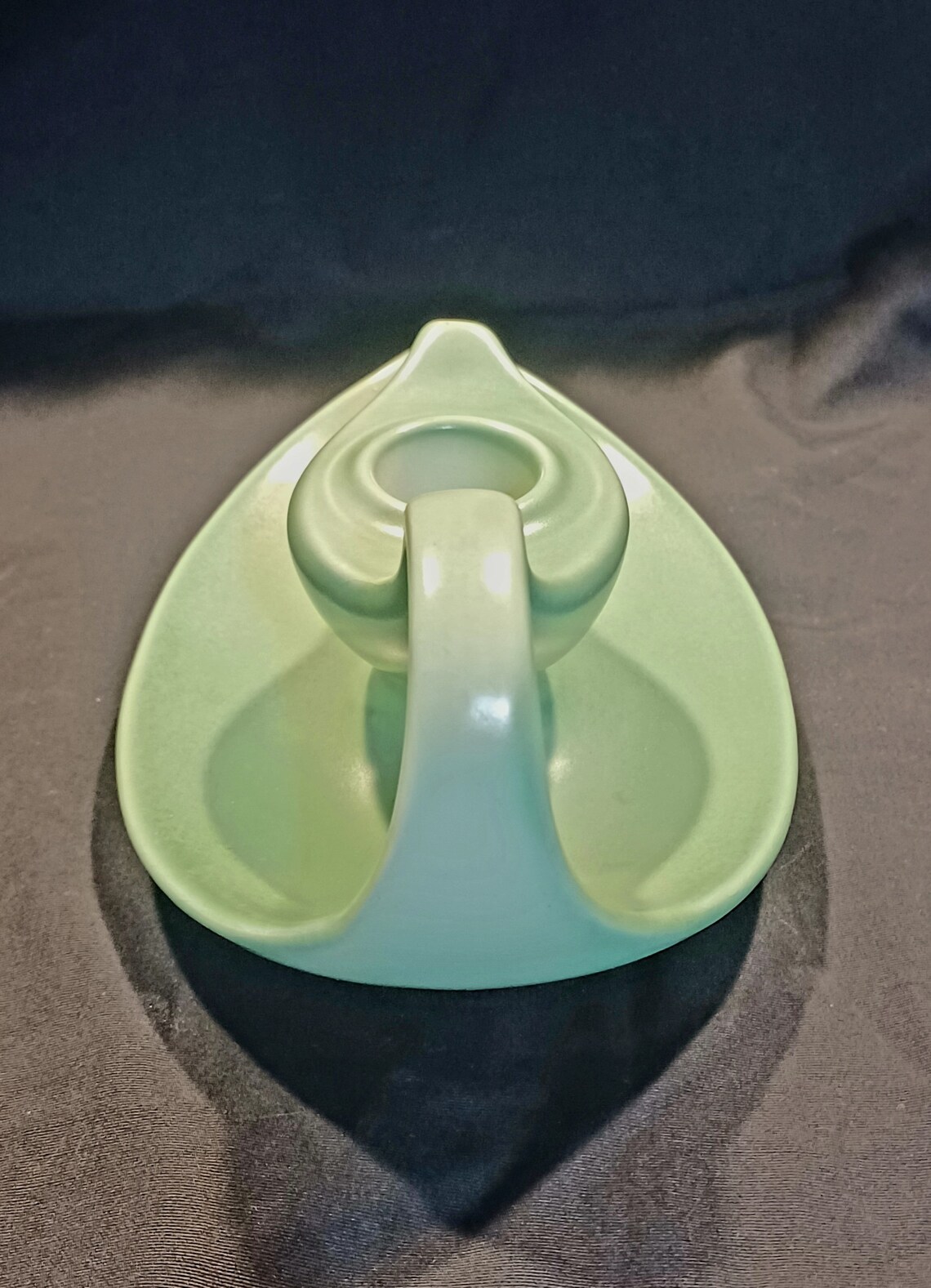 Cauldon England Pottery - Vintage Cauldon Aladdin Lamp Candle Holder ...