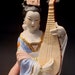 Japanese Geisha Playing A Biwa Vintage Geisha Figurine Geisha ...